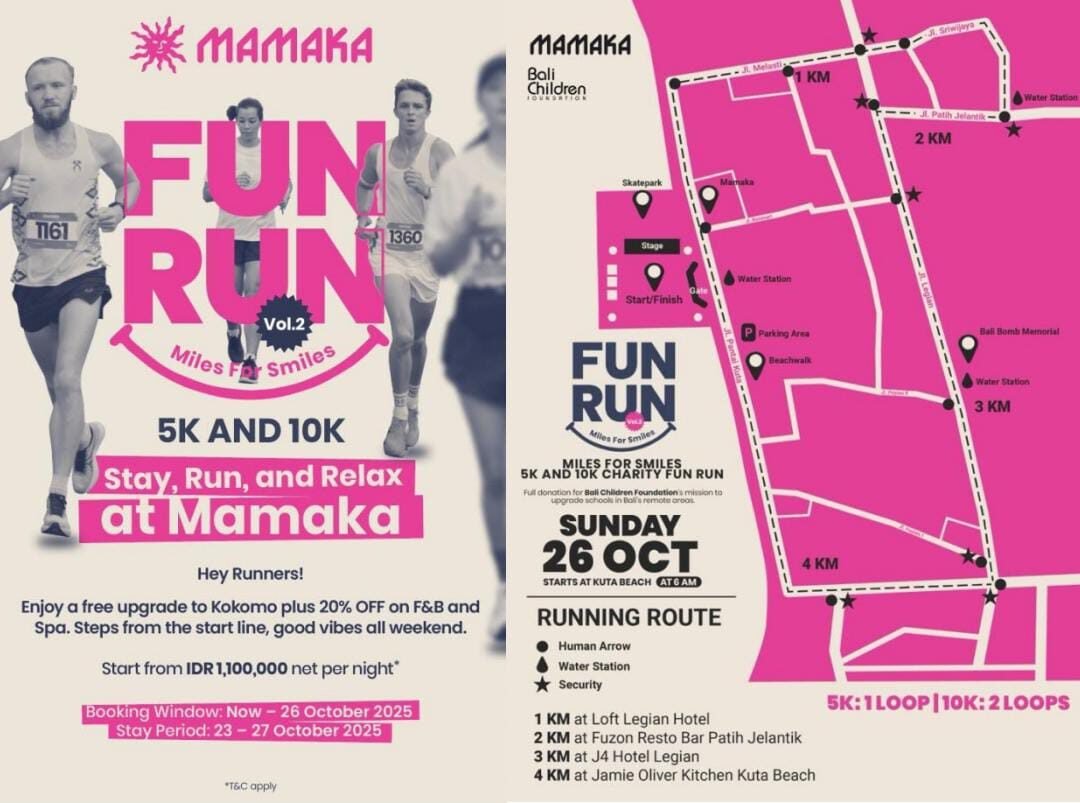 Mamaka by Ovolo and Bali Children Foundation Launch Mamaka Fun Run Vol ...